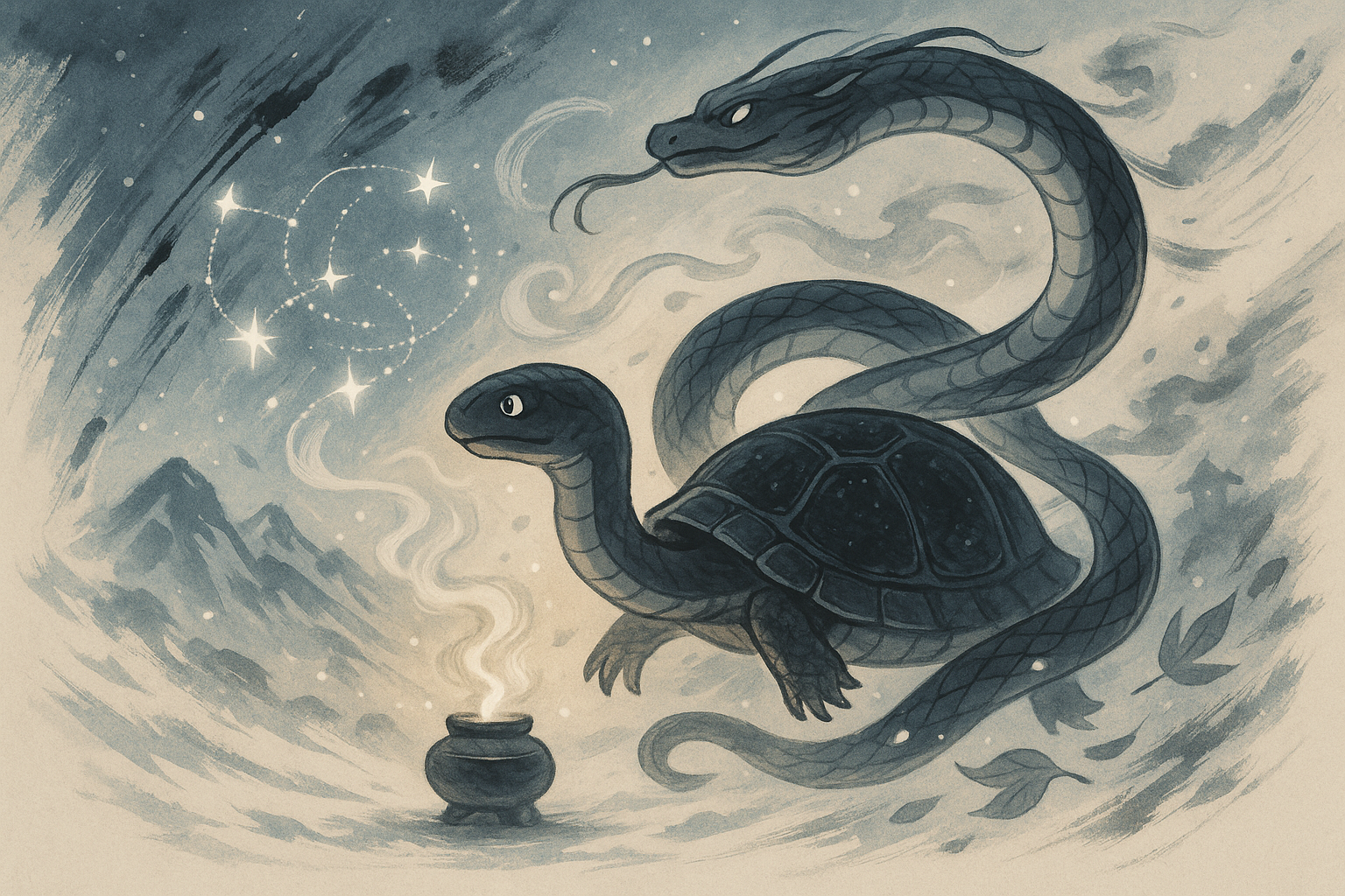 Genbu: Japan’s Celestial Black Tortoise of the North | Wakoku