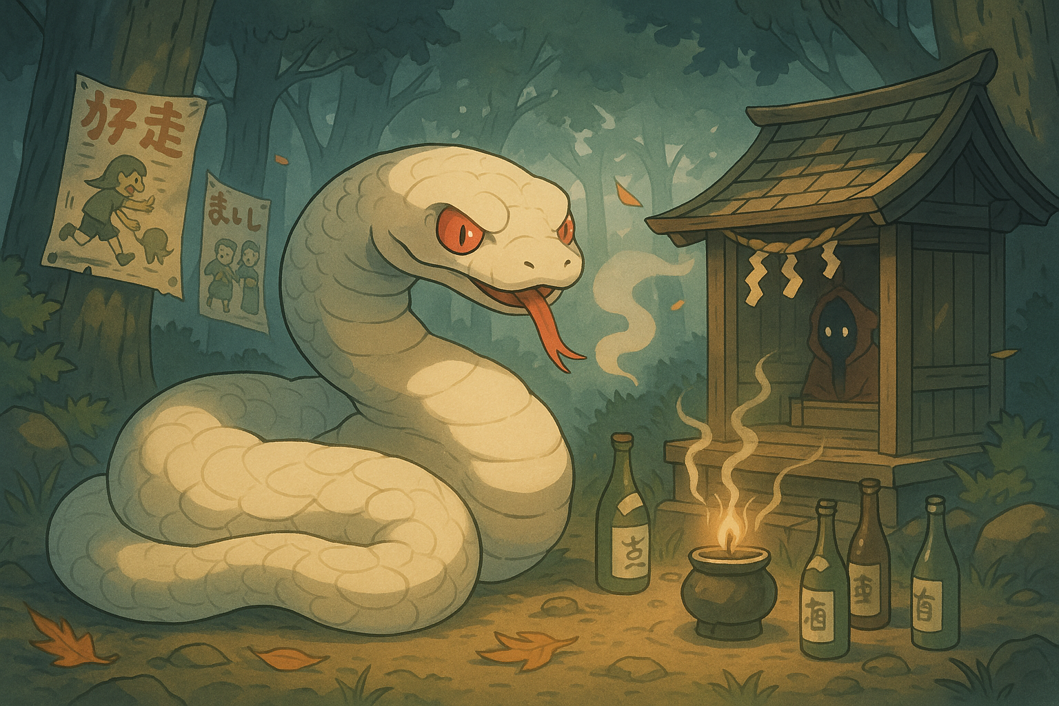 Tsuchinoko: Japan’s Elusive Snake-Like Yokai | Wakoku